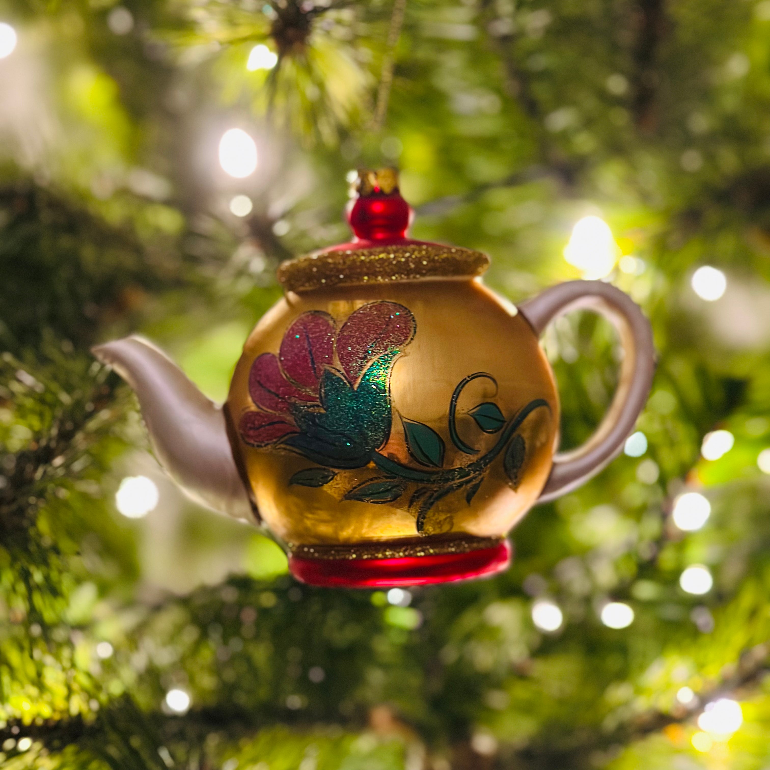 Kerstbal Theepot – Foute Kerstballen